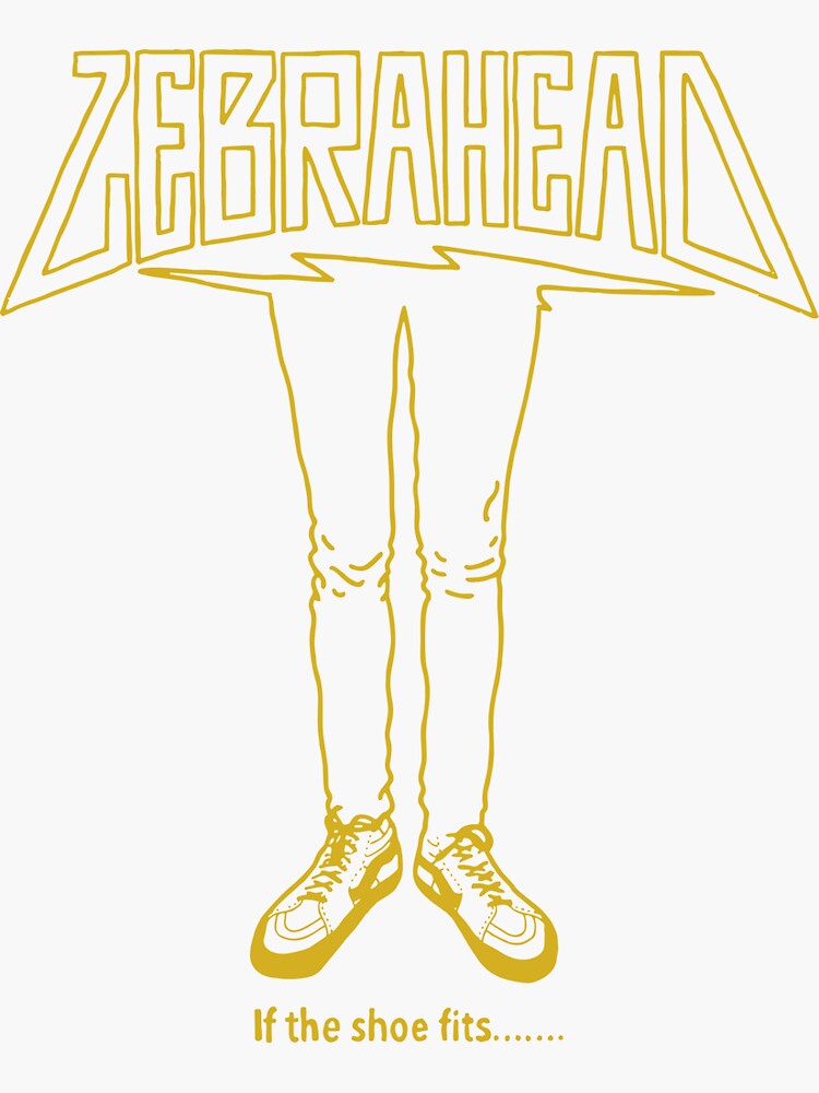 "ZEBRAHEAD BAND" Sticker for Sale by RolandoGottlieb | Redbubble