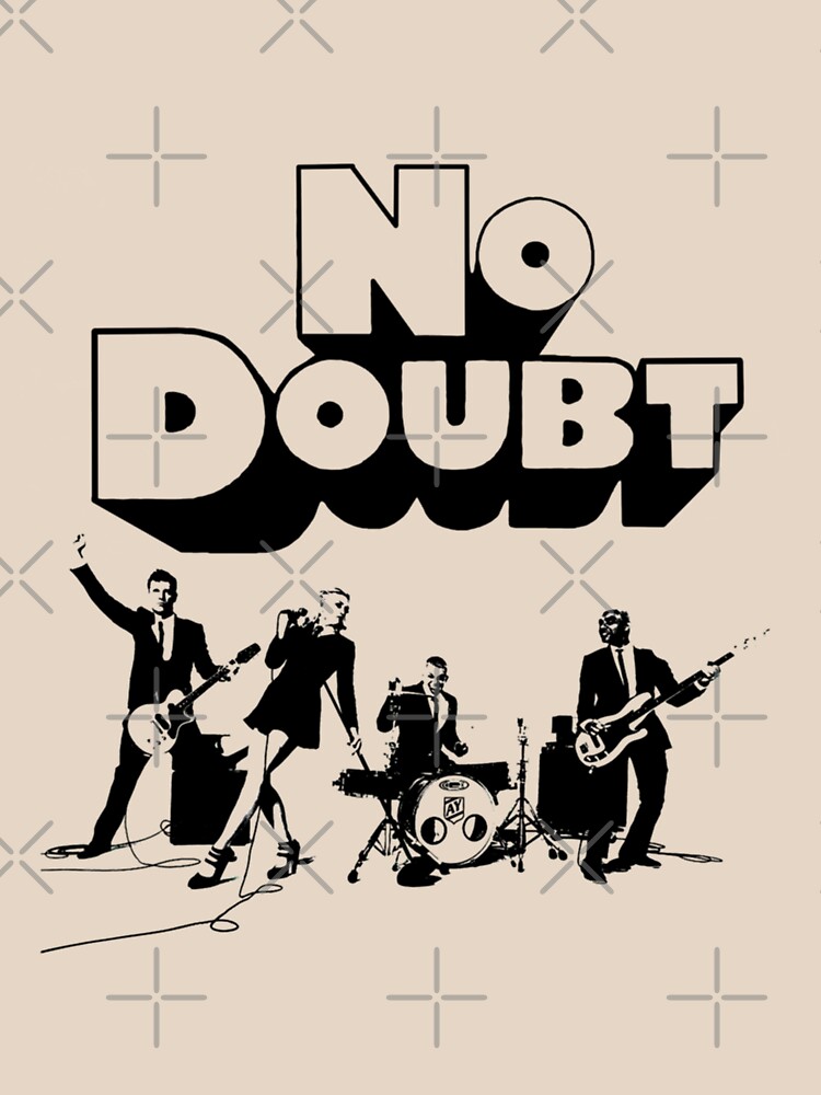 No Doubt Band T-Shirt, Gwen Stefani, No Doubt Album UK Concert Retro ...