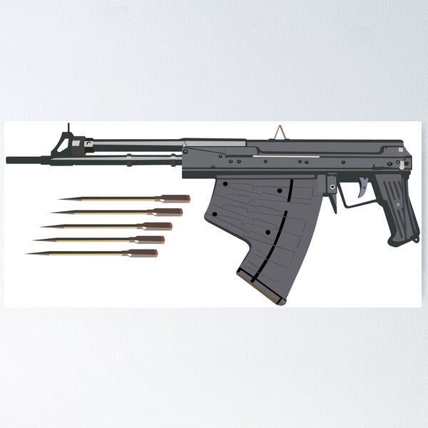 "APS Soviet Underwater Rifle" Poster for Sale by NorseTech | Redbubble