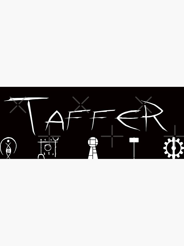 "Taffer (Wht) | Thief The Dark Project Design" Poster for Sale by ...