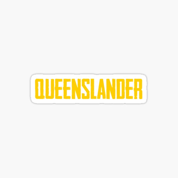 "Queenslander Queensland Maroons " Sticker for Sale by RalphDior ...