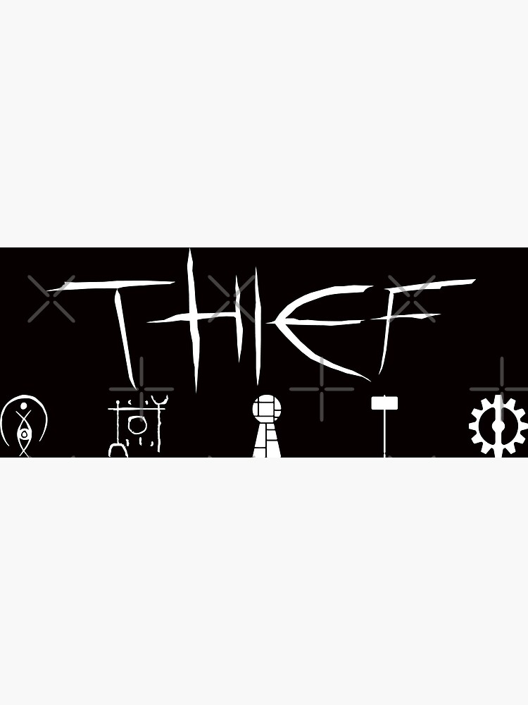 "Thief Custom Logo | Thief The Dark Project Design" Poster for Sale by ...