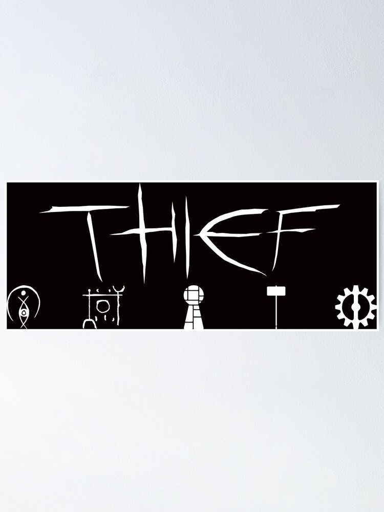 "Thief Custom Logo | Thief The Dark Project Design" Poster for Sale by ...