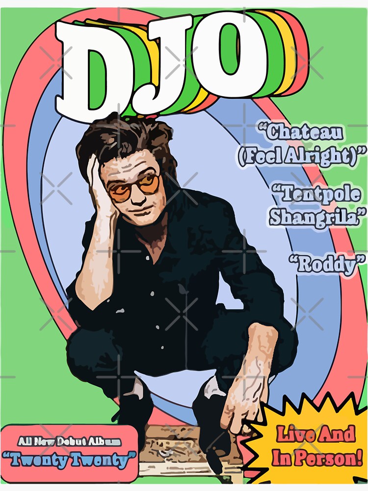 "DJO" Sticker for Sale by Only-Art- | Redbubble