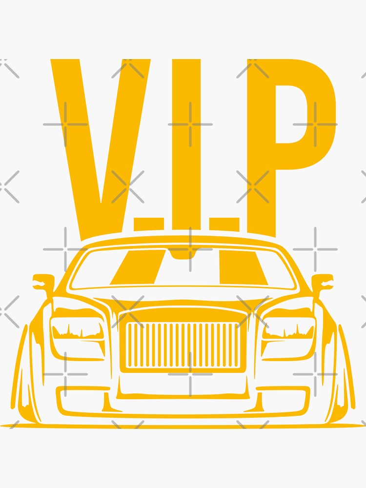 "VIP Stance Front Luxury cars " Sticker for Sale by dygus | Redbubble
