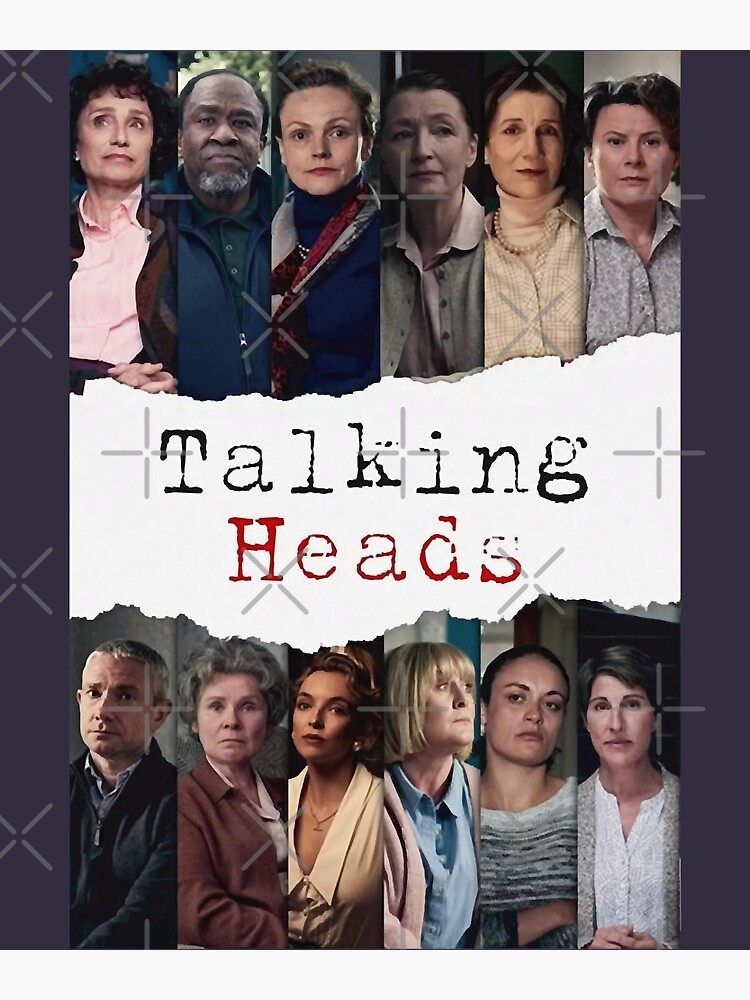 "Most Important In The World Talking Heads Gift For Movie Fans" Poster ...
