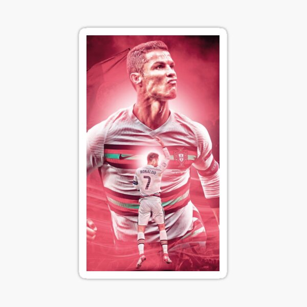 "cristiano ronaldo" Sticker for Sale by zuhair17 | Redbubble