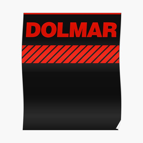 "Sale dolmar logo" Poster for Sale by FernandoMoya | Redbubble