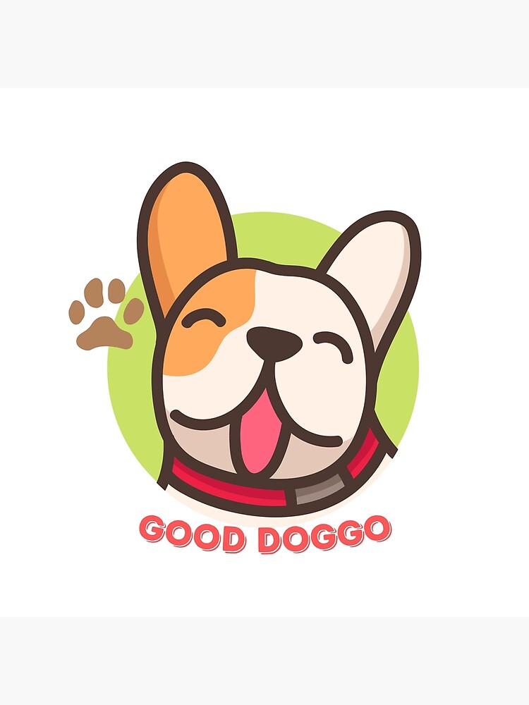 "Good Doggo" Poster for Sale by Linkway | Redbubble