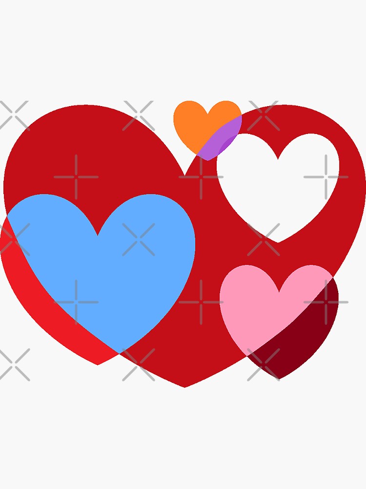 "An Example of Polyam Love" Sticker for Sale by PolamLove | Redbubble