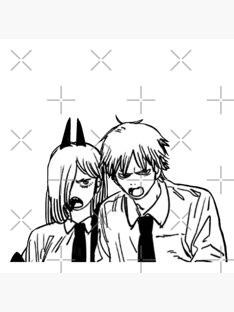 "Power and denji angry" Poster for Sale by Akuma-san | Redbubble