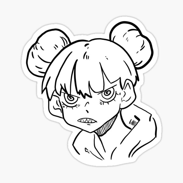 "anime character" Sticker for Sale by firatauro | Redbubble