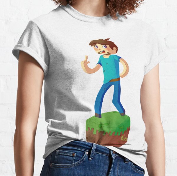 T-Shirts: Minecraft Steve | Redbubble