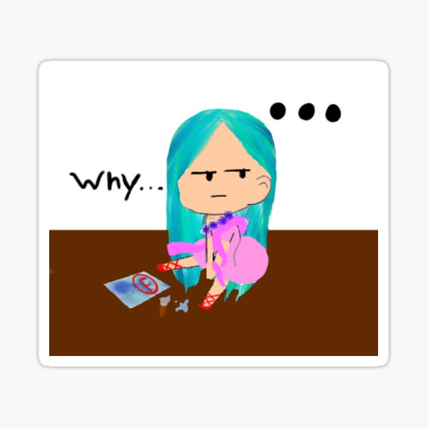 "Failed art class" Sticker for Sale by SolCreativeSoul | Redbubble