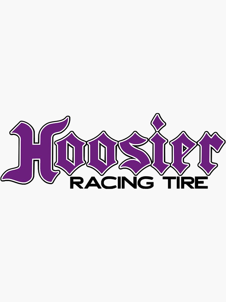 "Hoosier Tire " Sticker for Sale by CarlFerguson | Redbubble