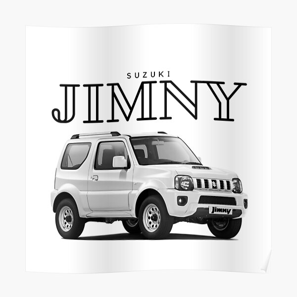 "Suzuki Jimny" Poster for Sale by Off-RoadCars | Redbubble