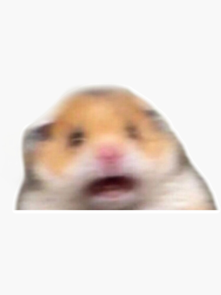 "scared meme funny" Sticker by ETUSTORE | Redbubble