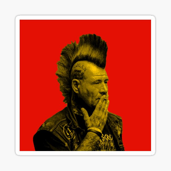 "80's Punk bitmap pop art" Sticker by hypnotzd | Redbubble