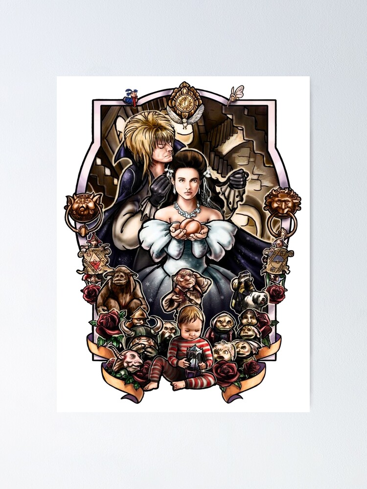 "Labyrinth Movie Fan Art" Poster for Sale by Unknwnartst13 | Redbubble