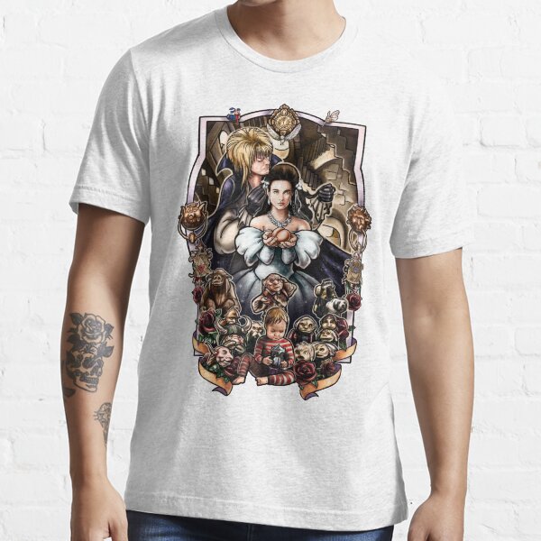 "Labyrinth Movie Fan Art" T-shirt for Sale by Unknwnartst13 | Redbubble ...