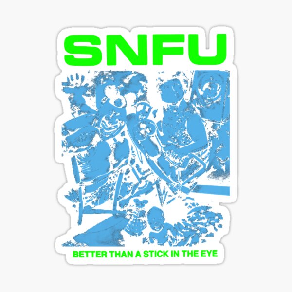 "Idol Gift Fot You Snfu Band Funny Graphic Gifts " Sticker for Sale by ...
