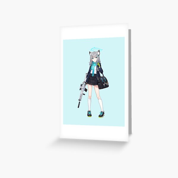 "Blue Archive Shiroko" Greeting Card by Adrielicious | Redbubble