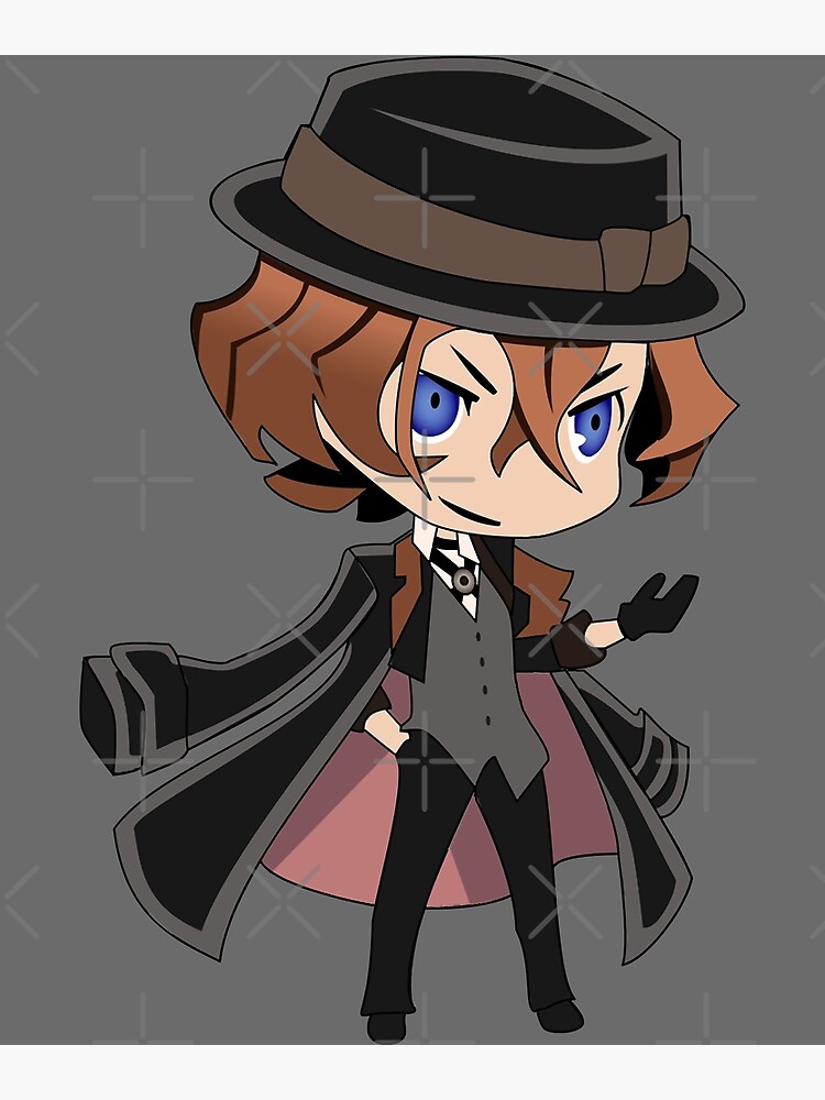 "Atsushi'S Fight Good Ending Chibi Chuuya Bungou Stray Dogs" Art Print ...