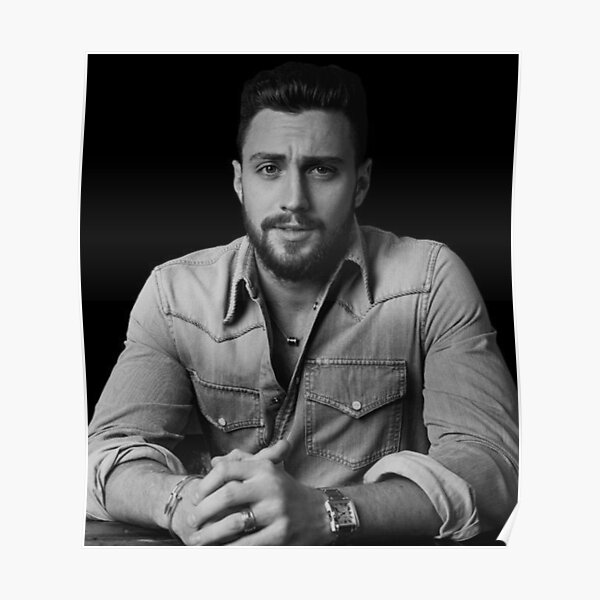"Aaron Taylor-Johnson Handsome" Poster by aforartists | Redbubble