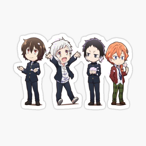 "Atsushi'S Fight Good Ending Chibi Dazai Chuuya Atsushi Akutagawa Bungo ...