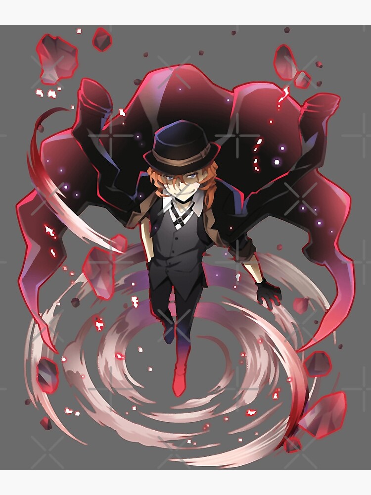 "Atsushi'S Fight Good Ending Chuuya Mayoi Card Cool" Poster for Sale by ...