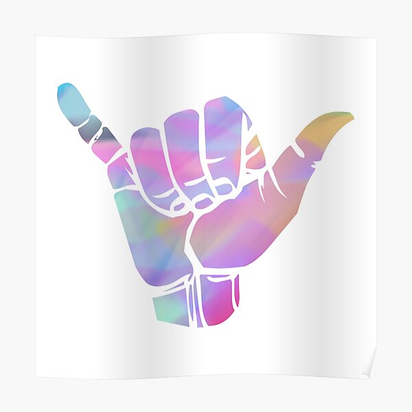 "Shaka" Poster by warddt | Redbubble