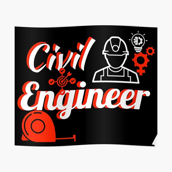 "Unique civil engineering design" Poster for Sale by MR-TIMZ-ART | Redbubble
