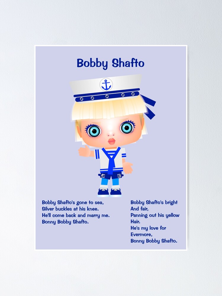 "Bobby Shafto." Poster for Sale by moths-minor | Redbubble