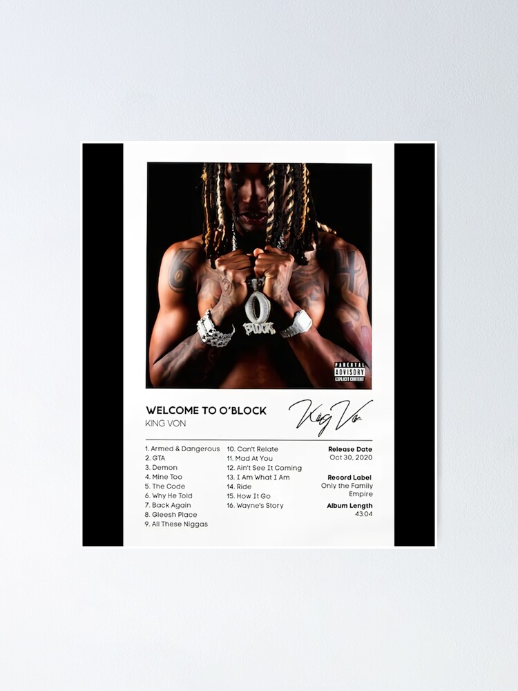 "Welcom To O'block Album Cover Poster Classic T-Shirt" Poster for Sale ...
