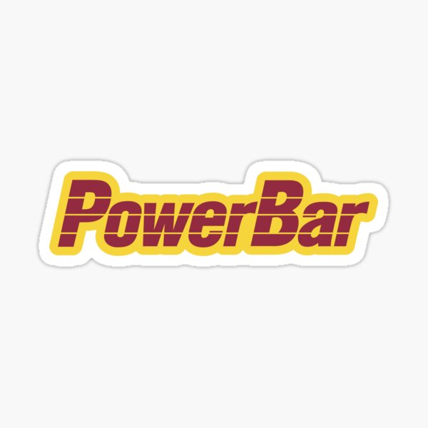 "Classy Cool Powerbar Design" Sticker for Sale by ayanuar | Redbubble