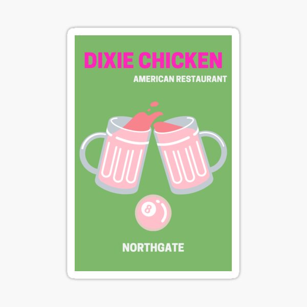 "TAMU Dixie Chicken Sticker" Sticker for Sale by Karimeramos1 | Redbubble