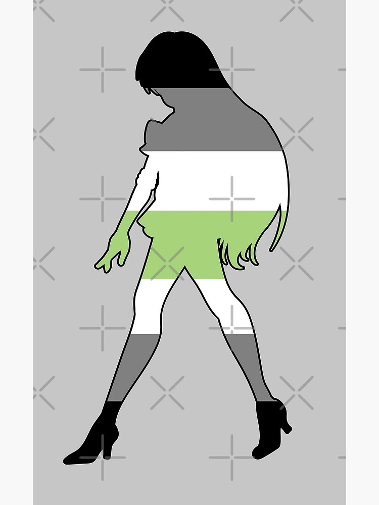 "Sailor Mars: Agender Pride" Poster for Sale by ziafrazier | Redbubble