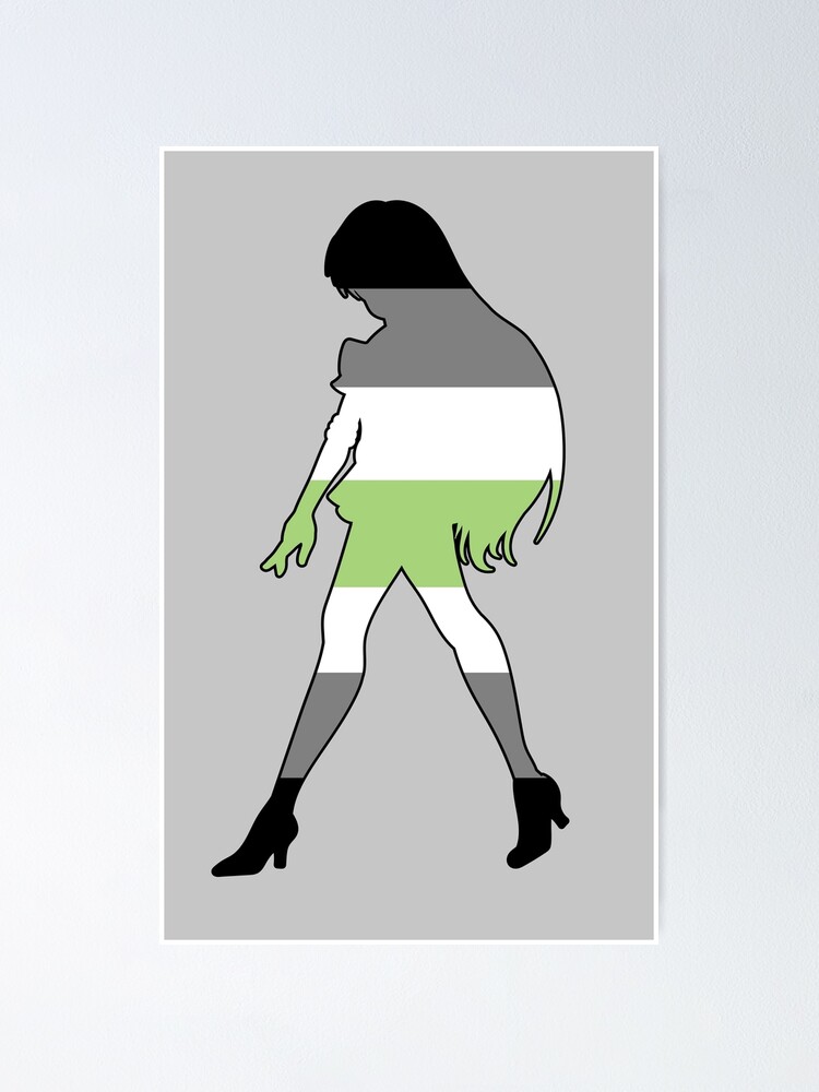 "Sailor Mars: Agender Pride" Poster for Sale by ziafrazier | Redbubble