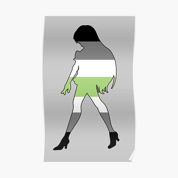 "Sailor Mars: Agender Pride" Poster for Sale by ziafrazier | Redbubble