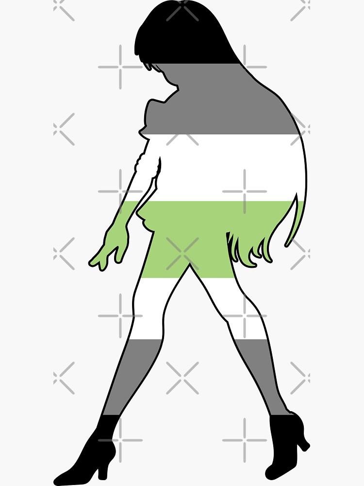 "Sailor Mars: Agender Pride" Sticker for Sale by ziafrazier | Redbubble