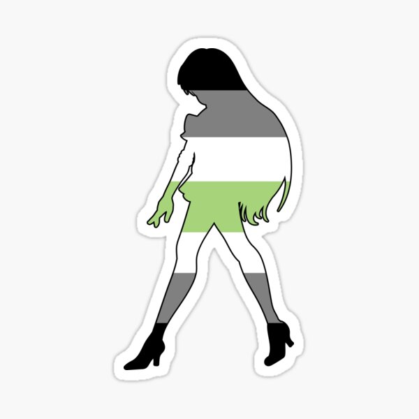 "Sailor Mars: Agender Pride" Sticker for Sale by ziafrazier | Redbubble