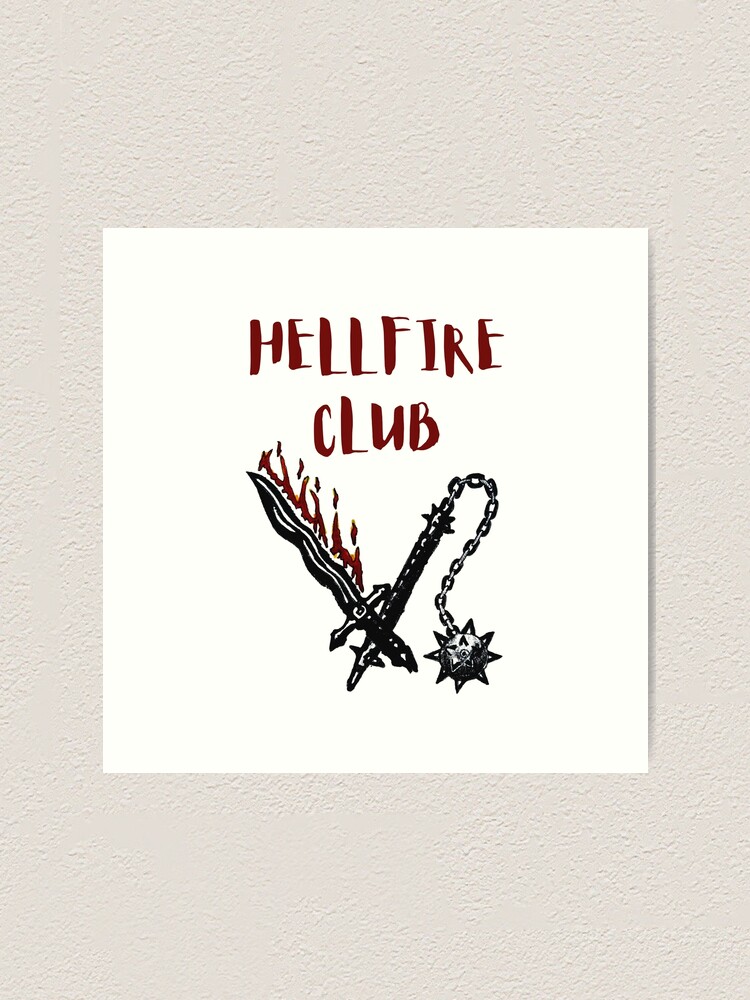 "Hellfire Club - Stranger Things" Art Print for Sale by vintra167 ...