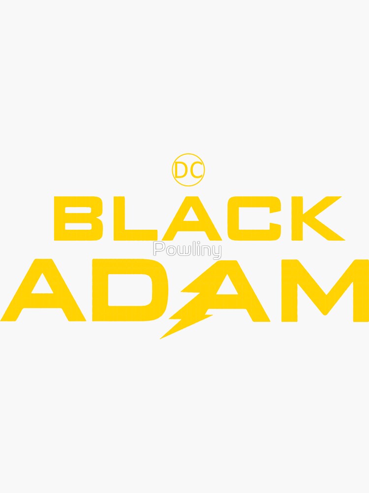 "Black Adam,Black Adam SVG,Black Adam VECTOR,Black Adam LOGO" Sticker ...