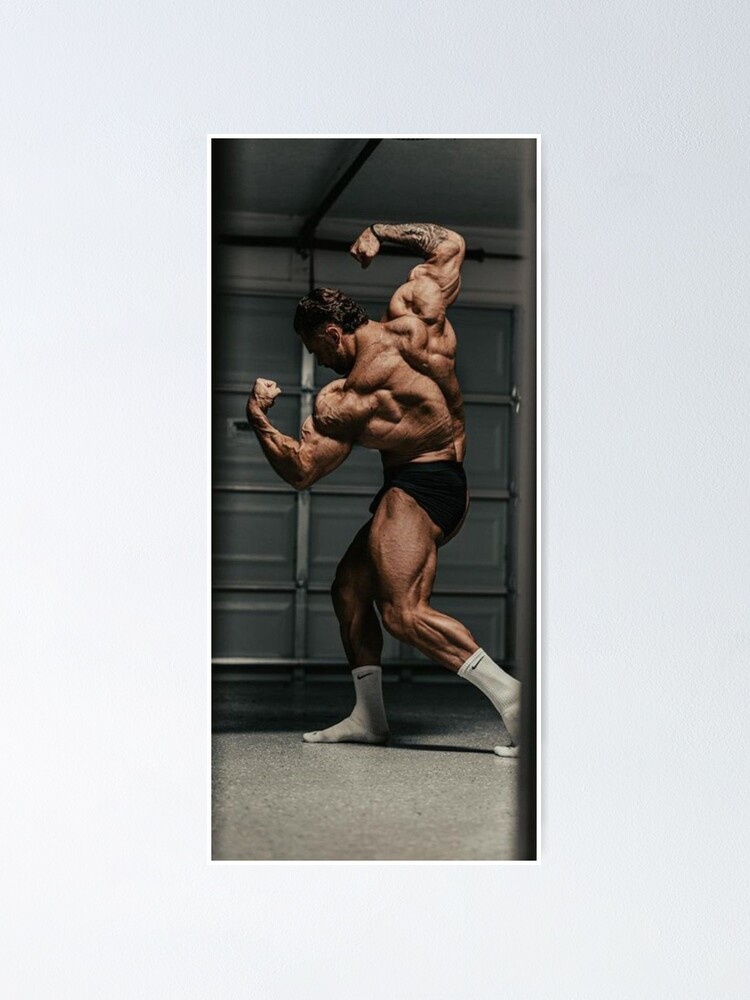 "Chris Bumstead Back pose" Poster for Sale by Cbumers | Redbubble