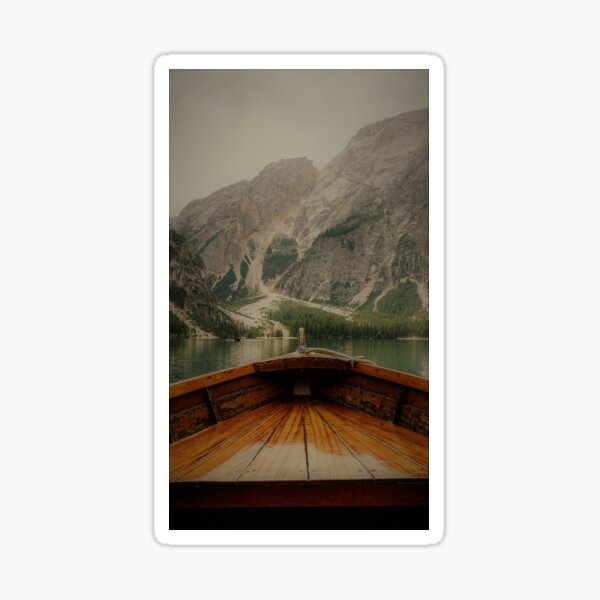 "Wooden Boat" Sticker for Sale by Alexandar19 | Redbubble