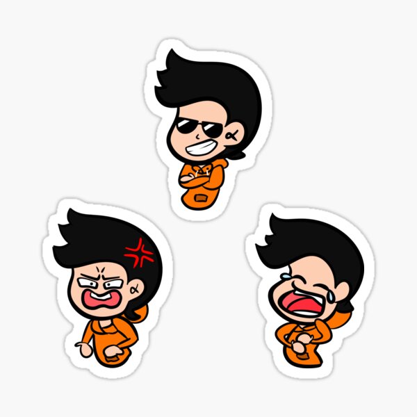 "Silly stickers" Sticker for Sale by theartpiper | Redbubble