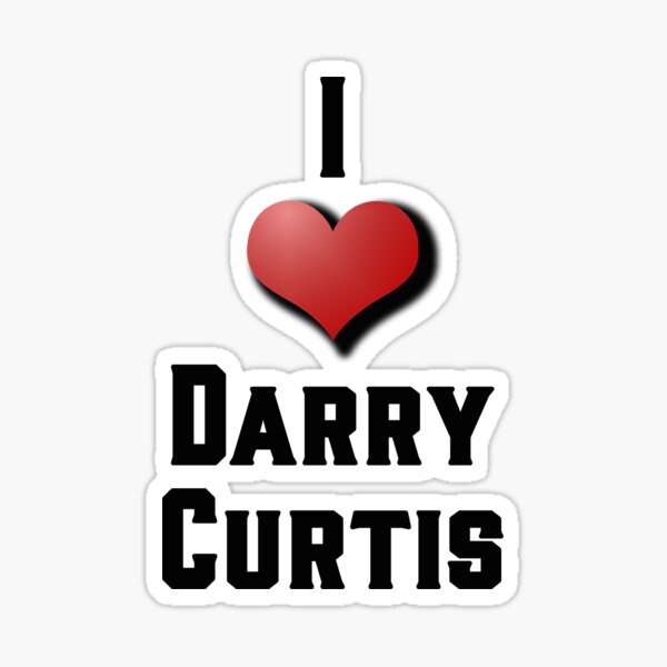 "I Love Darry Curtis" Sticker for Sale by Scotsirish1975 | Redbubble