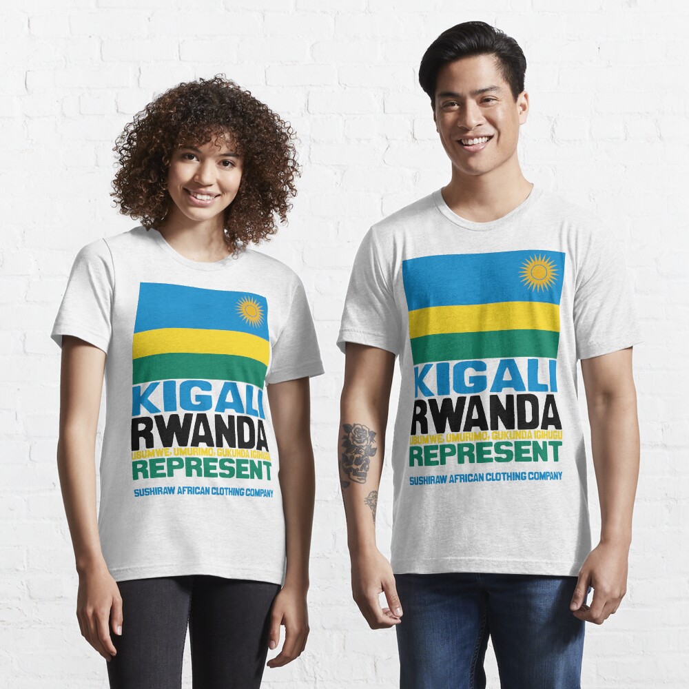 "Kigali Rwanda, represent" T-shirt for Sale by kaysha | Redbubble ...