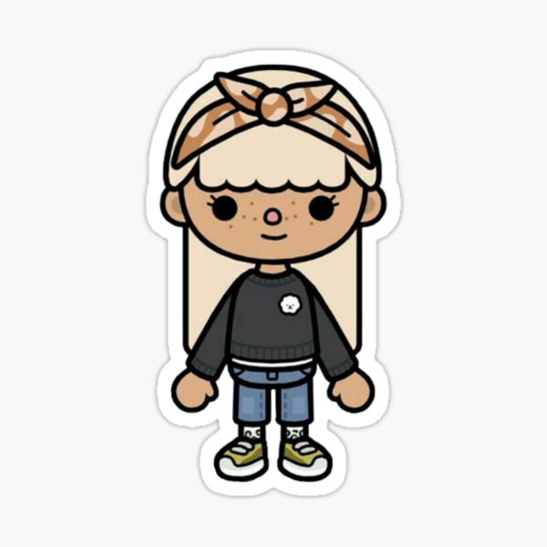 "Toca Boca For Kids" Sticker for Sale by BaBaAli1 | Redbubble