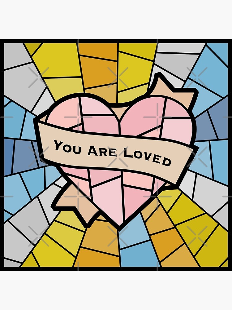 "You Are Loved Pride (AroAce)" Poster for Sale by OctopodArts | Redbubble